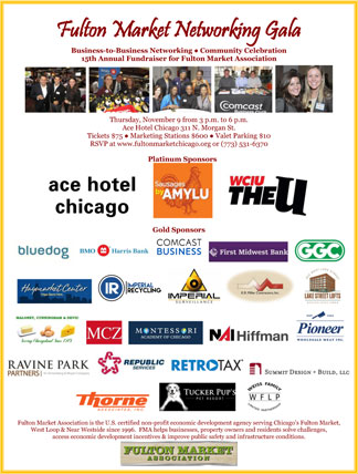 FULTON MARKET NETWORKING GALA - Fulton Market Association